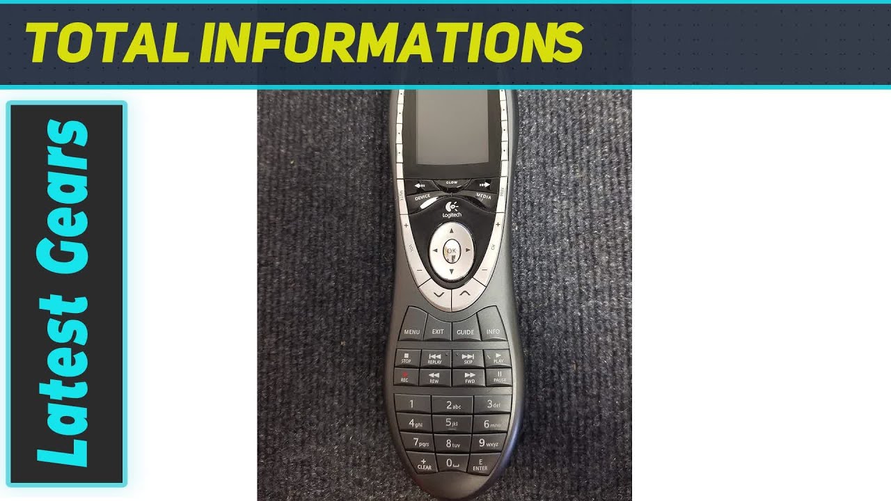 Logitech Harmony 880 Advanced Universal Remote - Control Your ...