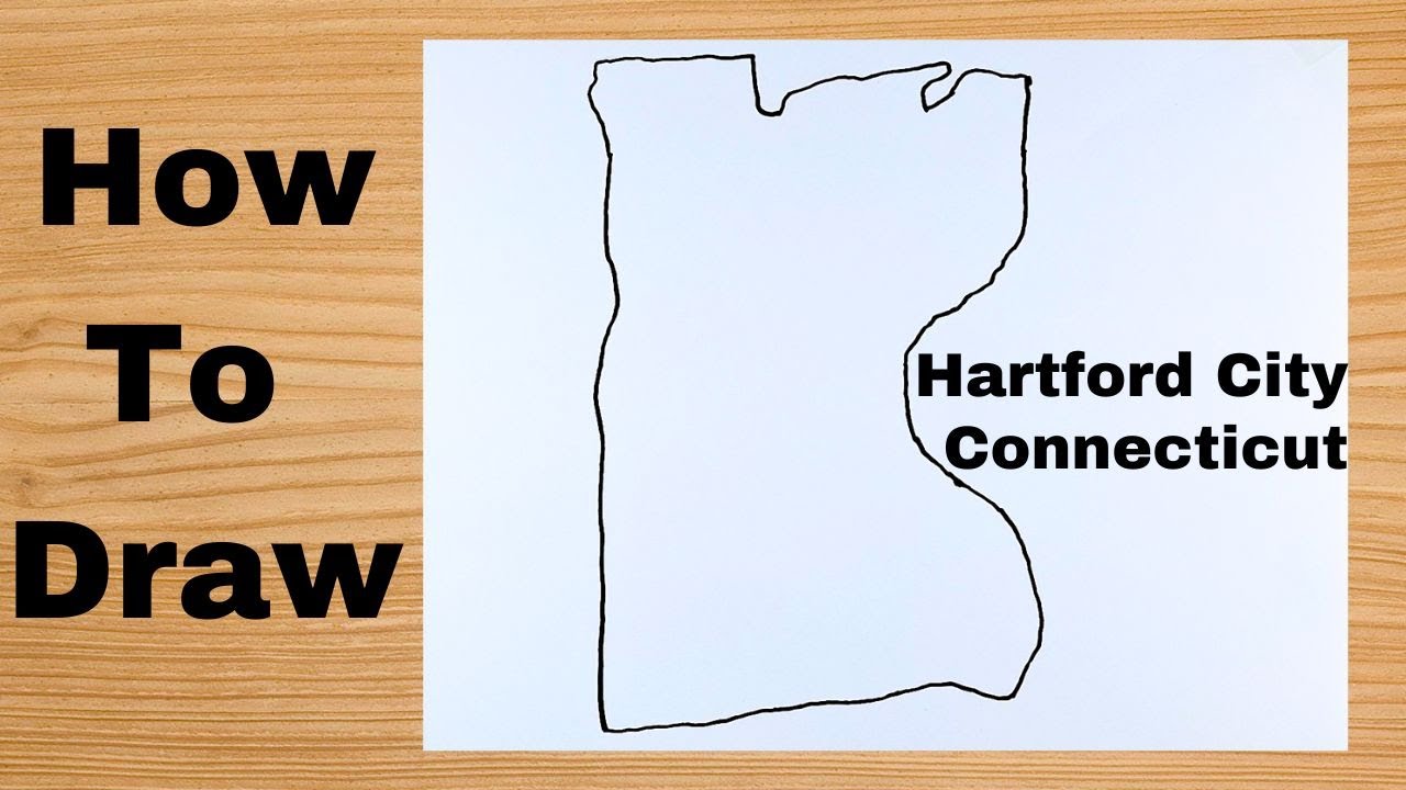 Drawing Hartford Town Map - United States - YouTube