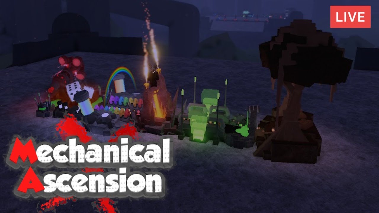 NEW MECHANICAL ASCENSION X UPDATE! MORE ITEMS AND MORE CODES! - YouTube