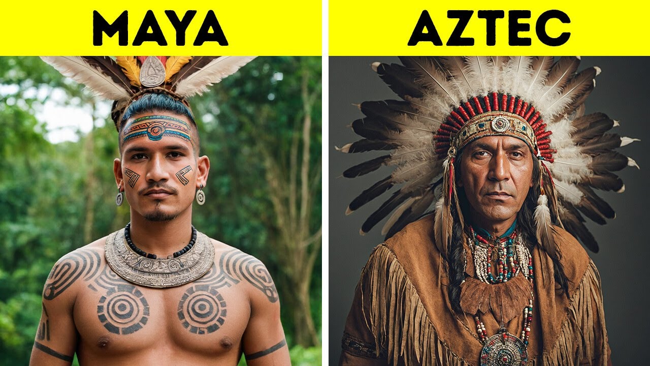 Người Aztec và người Maya: Ai cai trị Trung Mỹ? - YouTube