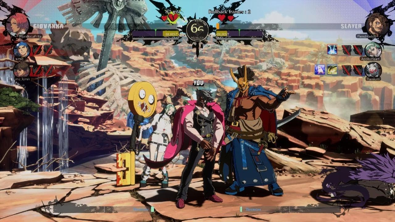 GGST TEAM OF 3 - my first match - YouTube