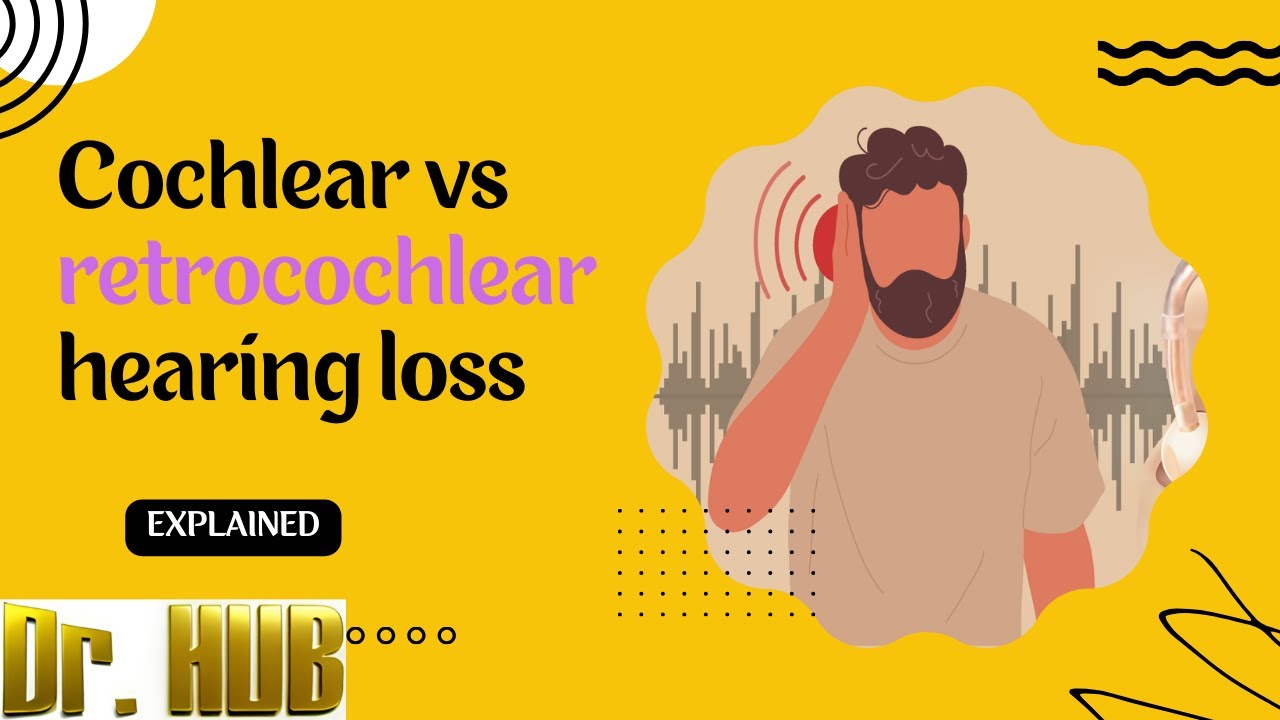 Cochlear vs retrocochlear hearing loss - YouTube