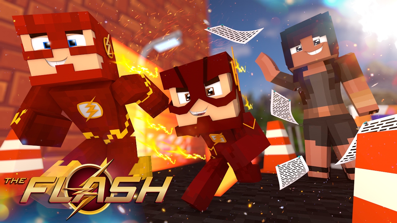 Minecraft: Who's Your Family? - FILHO DO FLASH VOLTOU NO TEMPO ( The ...