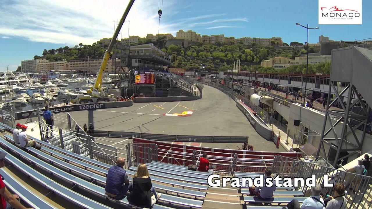 Grandstand L - Monaco-Grand-Prix.com - YouTube