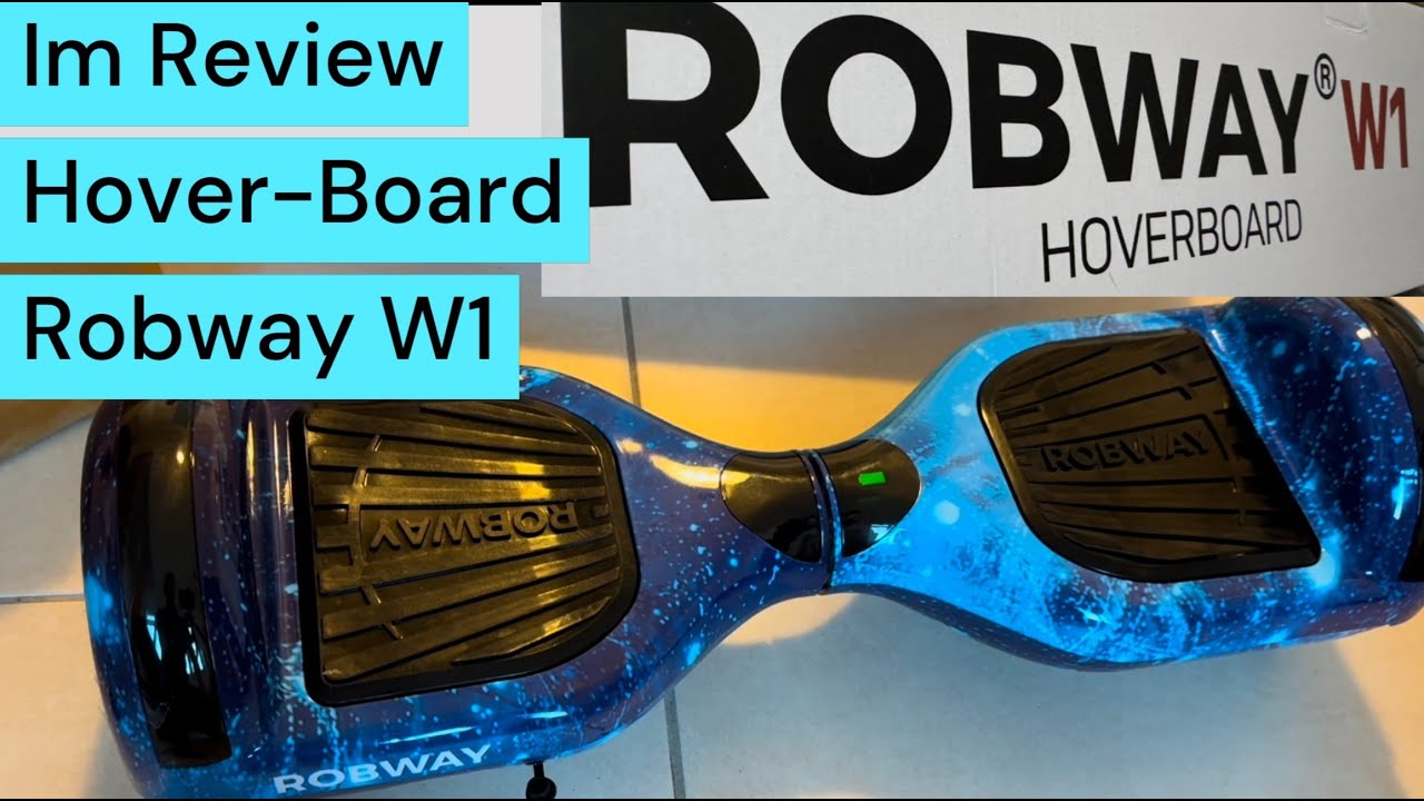 Hoverboard Robway W1 im Review - Unboxing - YouTube