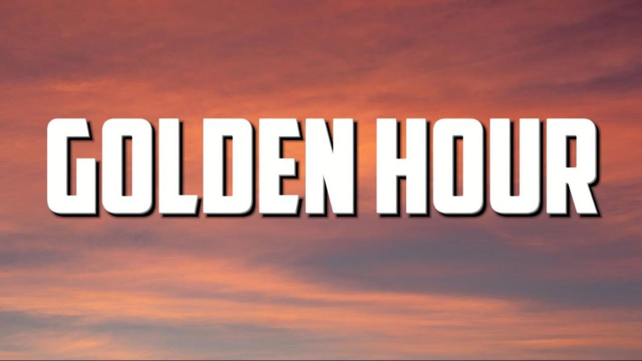 JVKE - golden hour (Lyrics) - YouTube