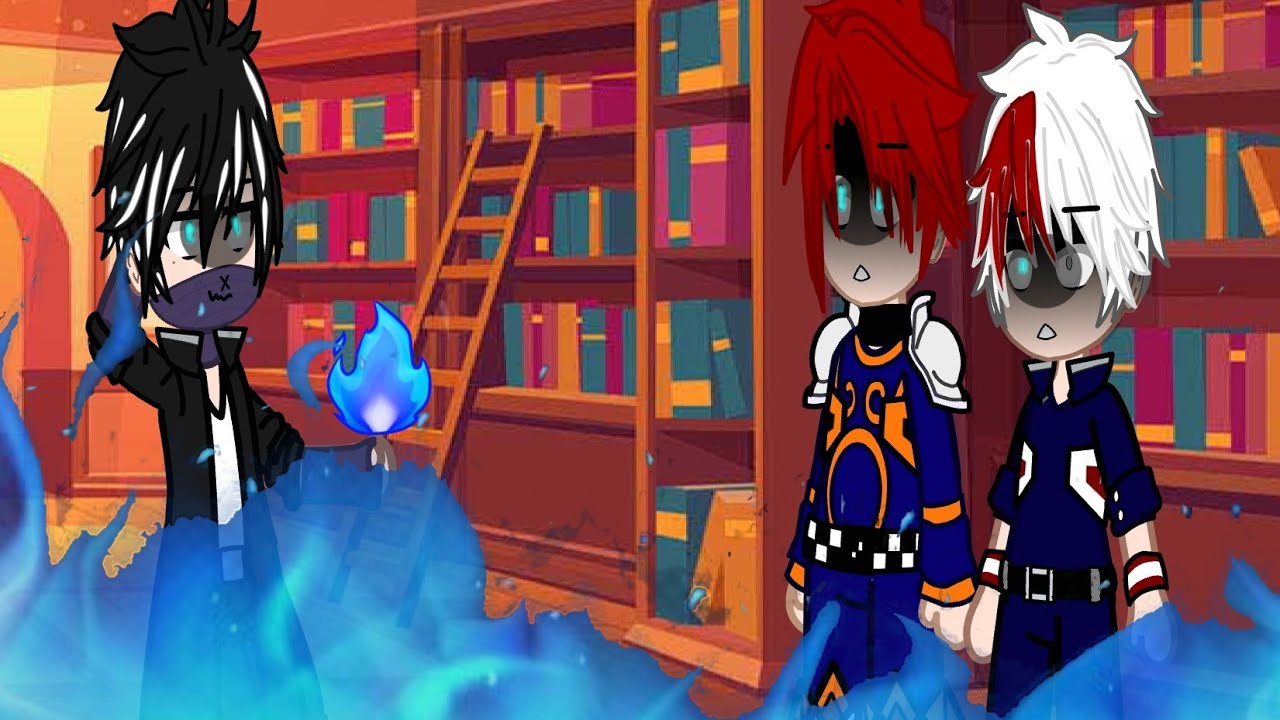 Todoroki family react to toya / dabi gacha club gcrv - YouTube