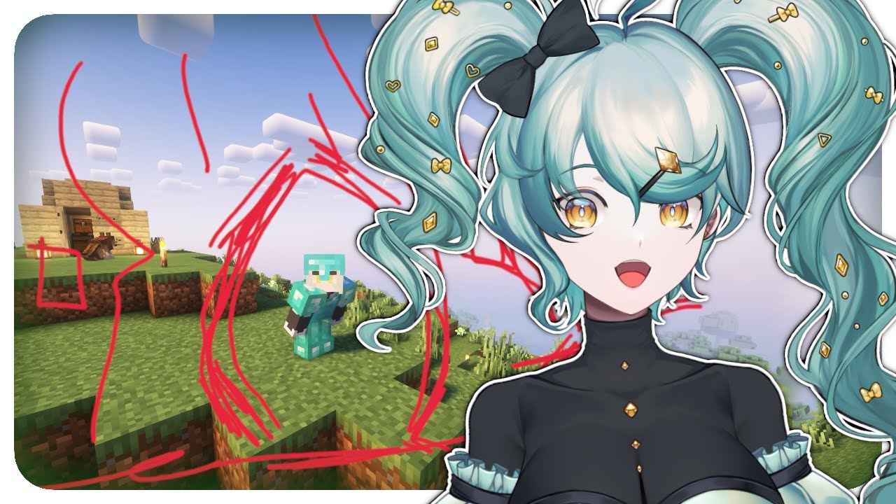 [ENVtuber] Building My Zelda Tree Stump House!! [Minecraft Community ...