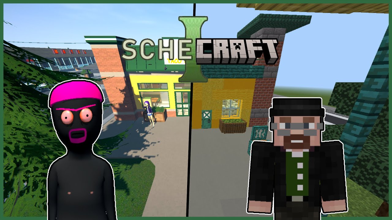 BUILDING SCHEDULE 1 In MINECRAFT | Taco Ticklers - YouTube