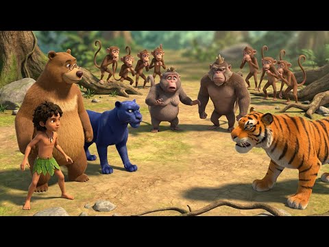 Mowgli Mega Episode 2 | Mowgli ने बचाई Ballu और बंदर की जान | Jungle में मचा हंगामा | Jungle Book 