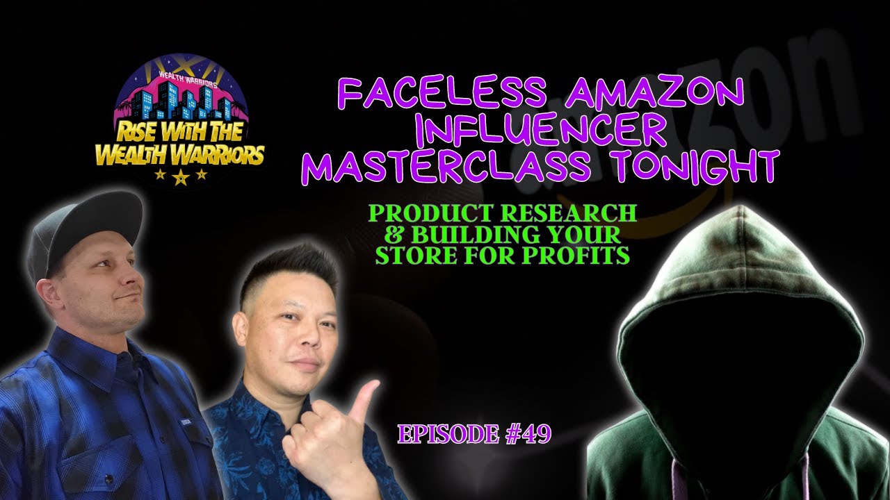 🙈FACELESS AMAZON INFLUENCER MASTERCLASS TONIGHT💥 - YouTube