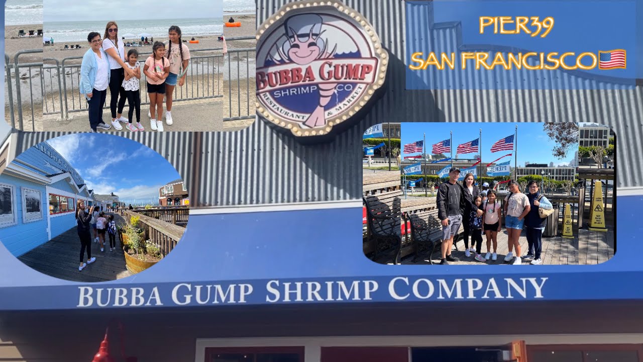 Lets go! | San Francisco Stinson Beach | Pier 39 Bumba Gump Shrimp Co ...