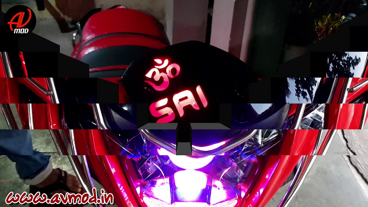 CUSTOM Tvs NTORQ By Av MoD - YouTube