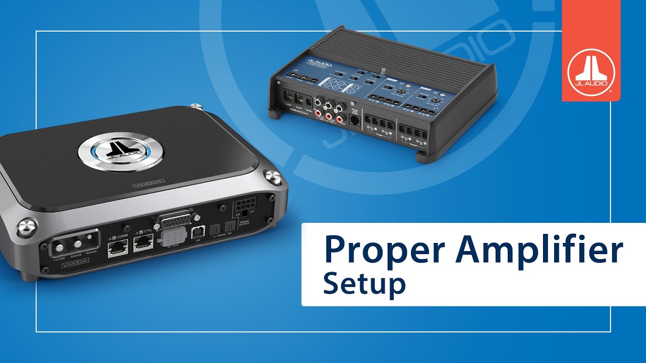 [Live] JL Audio Online Training About Proper Amplifier Setup - YouTube
