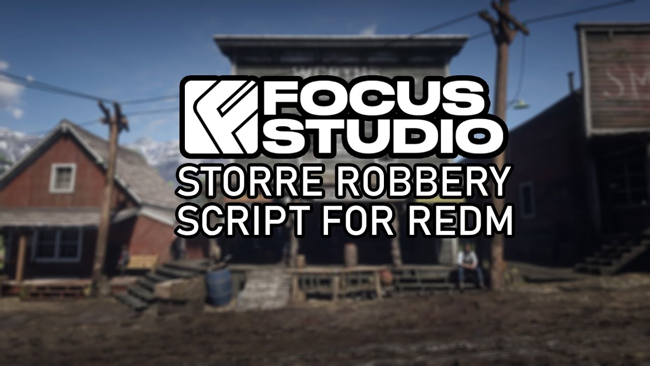 Robbery Store Script RedM - YouTube