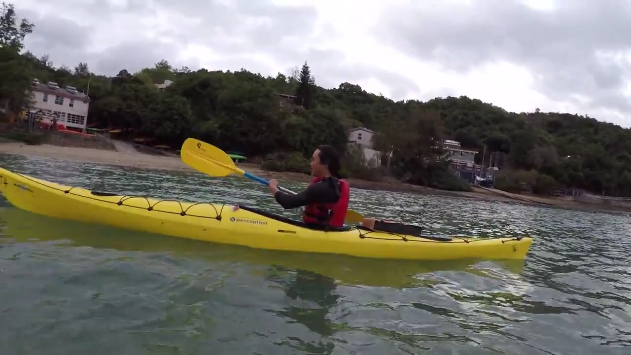 06May18 Kayak rolling practice - YouTube