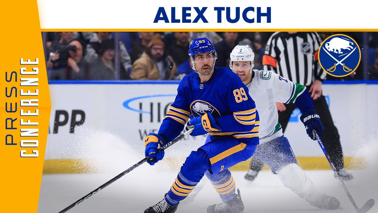 “Took Us Too Long To Push Back” | Buffalo Sabres Forward Alex Tuch ...