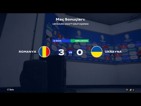 ROMANYA 3-0 UKRAYNA  2024 MAÇI ÖZETİ #trtspor #euro2024 #maçözeti