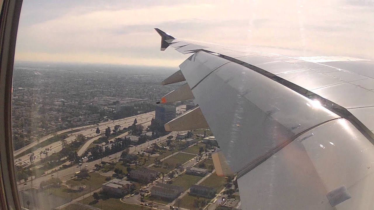 Singapore Airlines A380 Flight SQ12 Arrival LAX Rwy 24R - YouTube