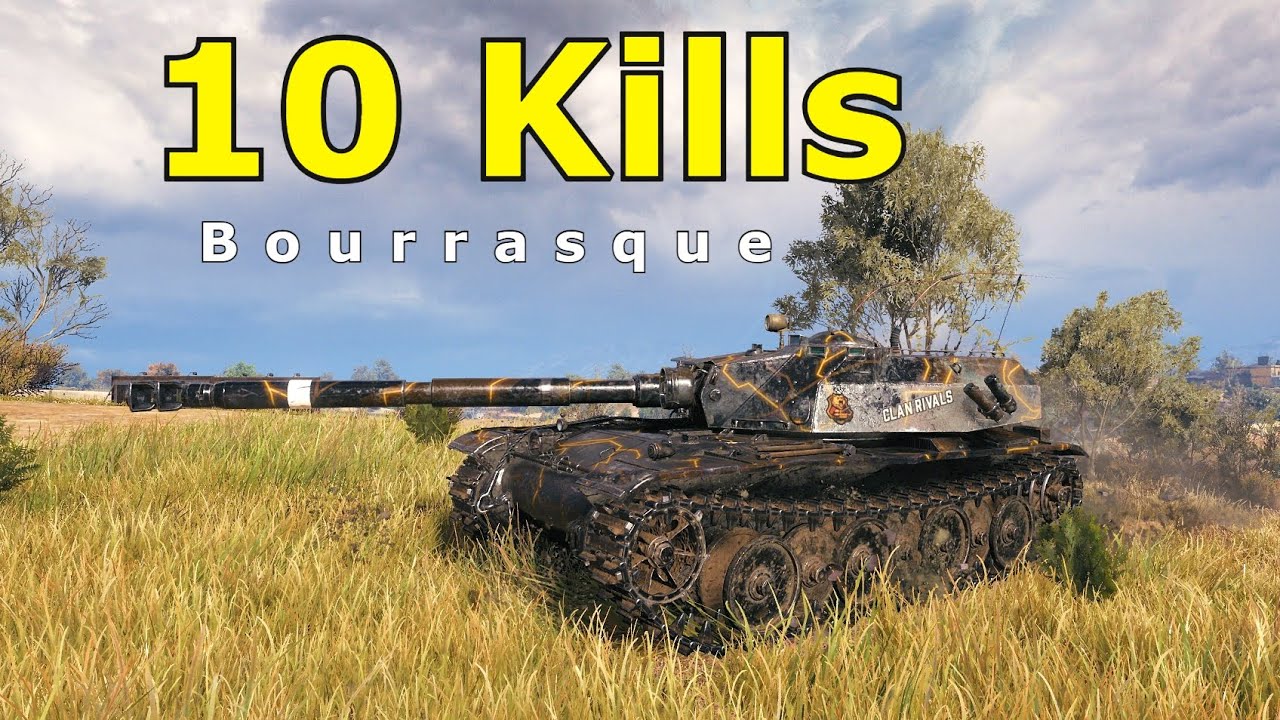World of Tanks Bat.-Châtillon Bourrasque - 10 Kills - YouTube