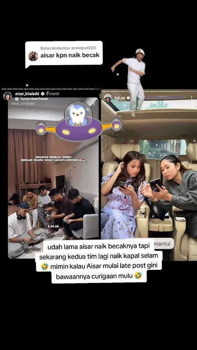Aisar Khaledd Seharian Cuma Latepost dan Fuji Seharian Cuma Repost 🤭 #aisarkhaled #fujian #aifu ...