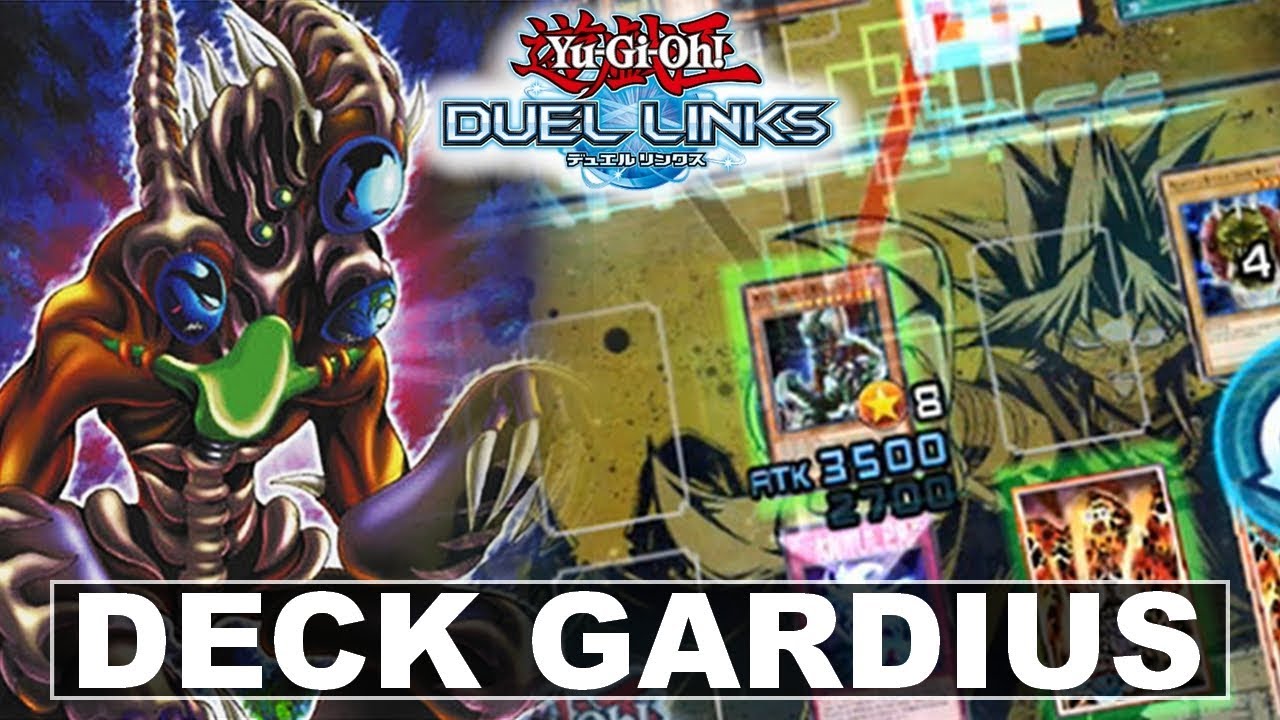 Deck Gardius la Bête Masquée | Yu-Gi-Oh Duel Links - YouTube