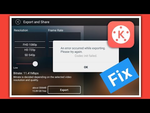 Kinemaster Video Export Problem FIX Working - YouTube