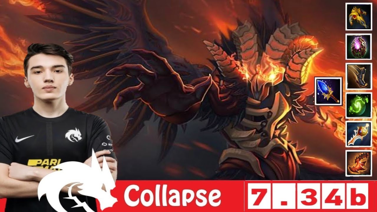 [DOTA 2] TSpirit.Collapse the DOOM [OFFLANE] [7.34b] - YouTube
