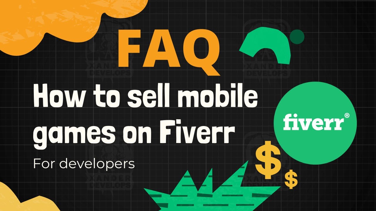 How to sell games on Fiverr - YouTube