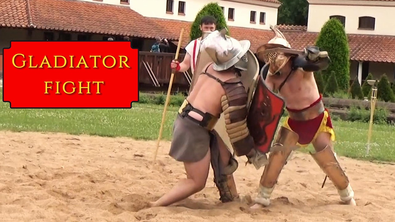 Gladiator Fight: Murmillo vs. Thraex – Unedited, As It Happened! - YouTube