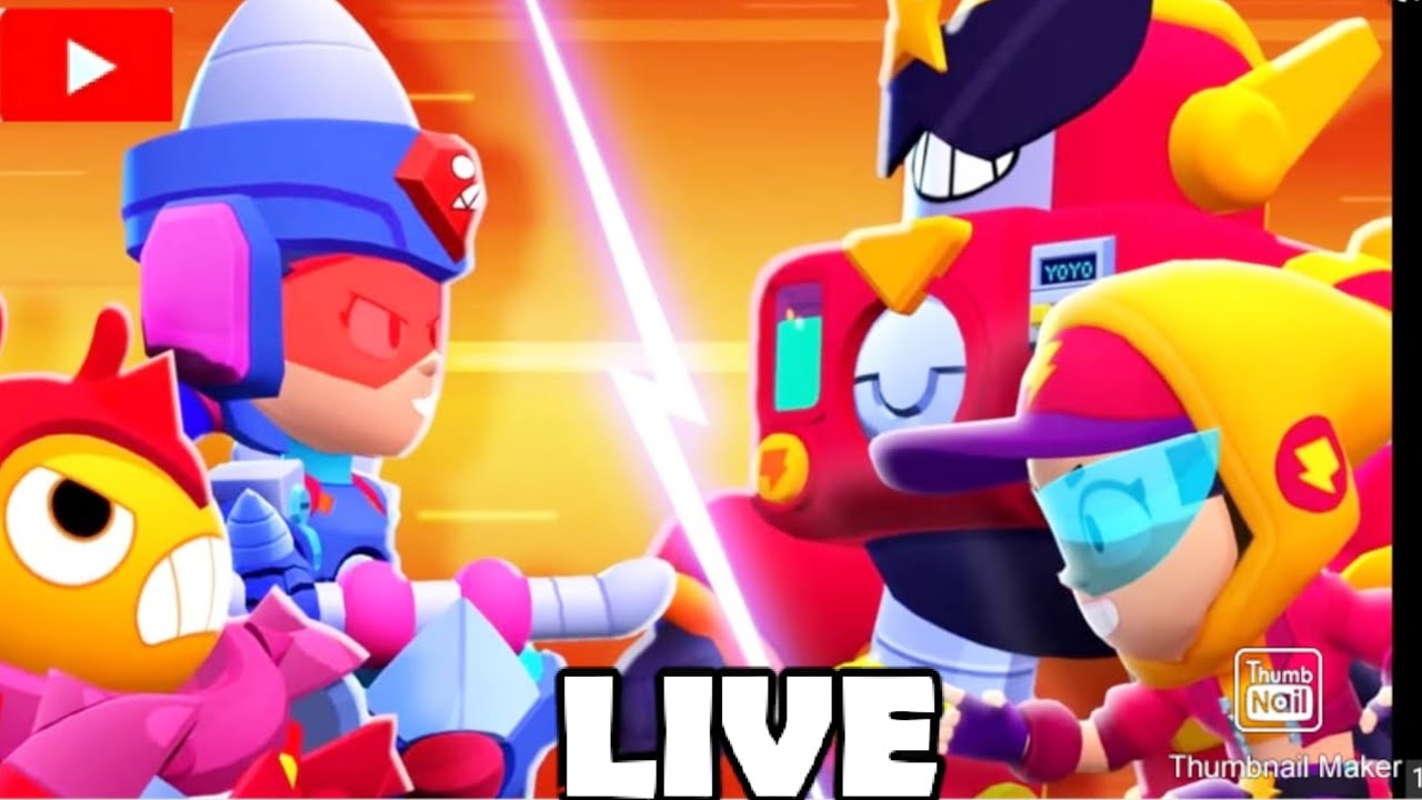 Brawl Stars Live Stream Gameplay 👍👍🎮 - YouTube