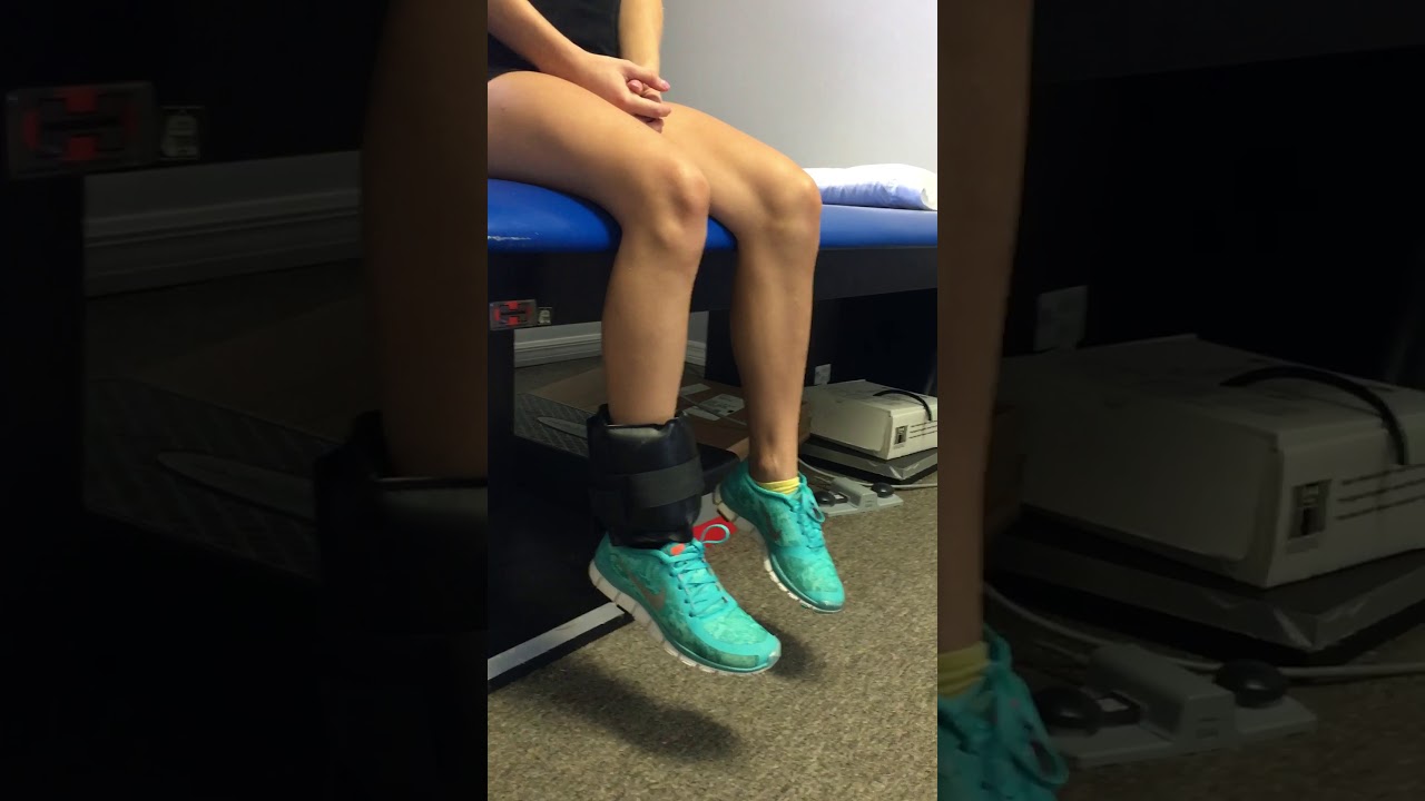 Knee joint distraction | Pursuit Physical Therapy - YouTube