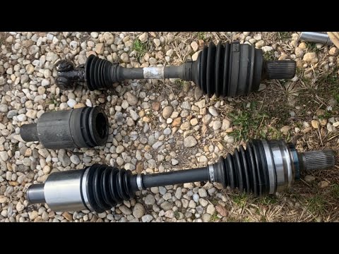 2014 Mercedes E350 4 Matic Driver Side Cv Axle Replacement W212 - YouTube