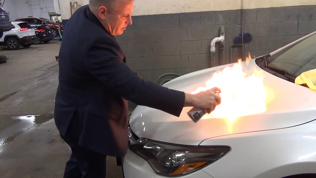 ECP Auto Armor Protection Demo At Schmit Bros! - YouTube