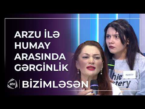 Heç kim işimə qarışa bilməz - Canlı efirdə Humayla Arzu arasında GƏRGİNLİK / Bizimləsən
