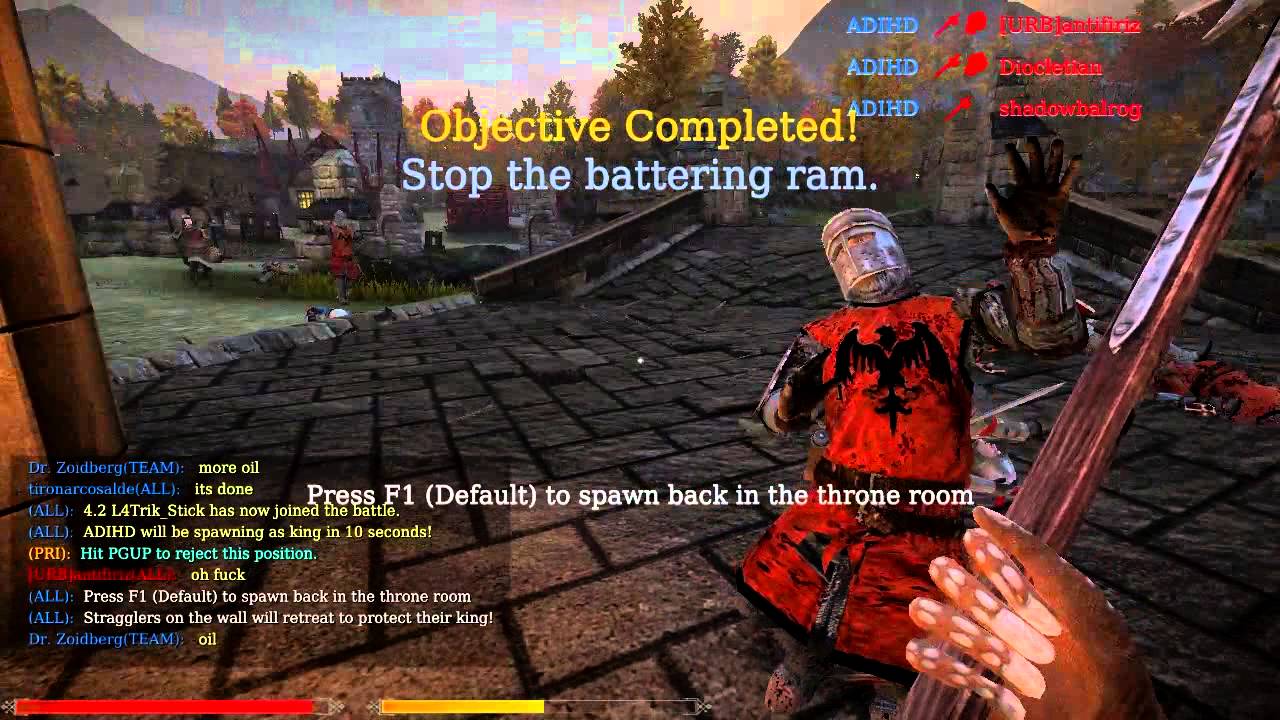 Chivalry Medieval Warfare Vanguard Halberd Tips and Killstreaks ...