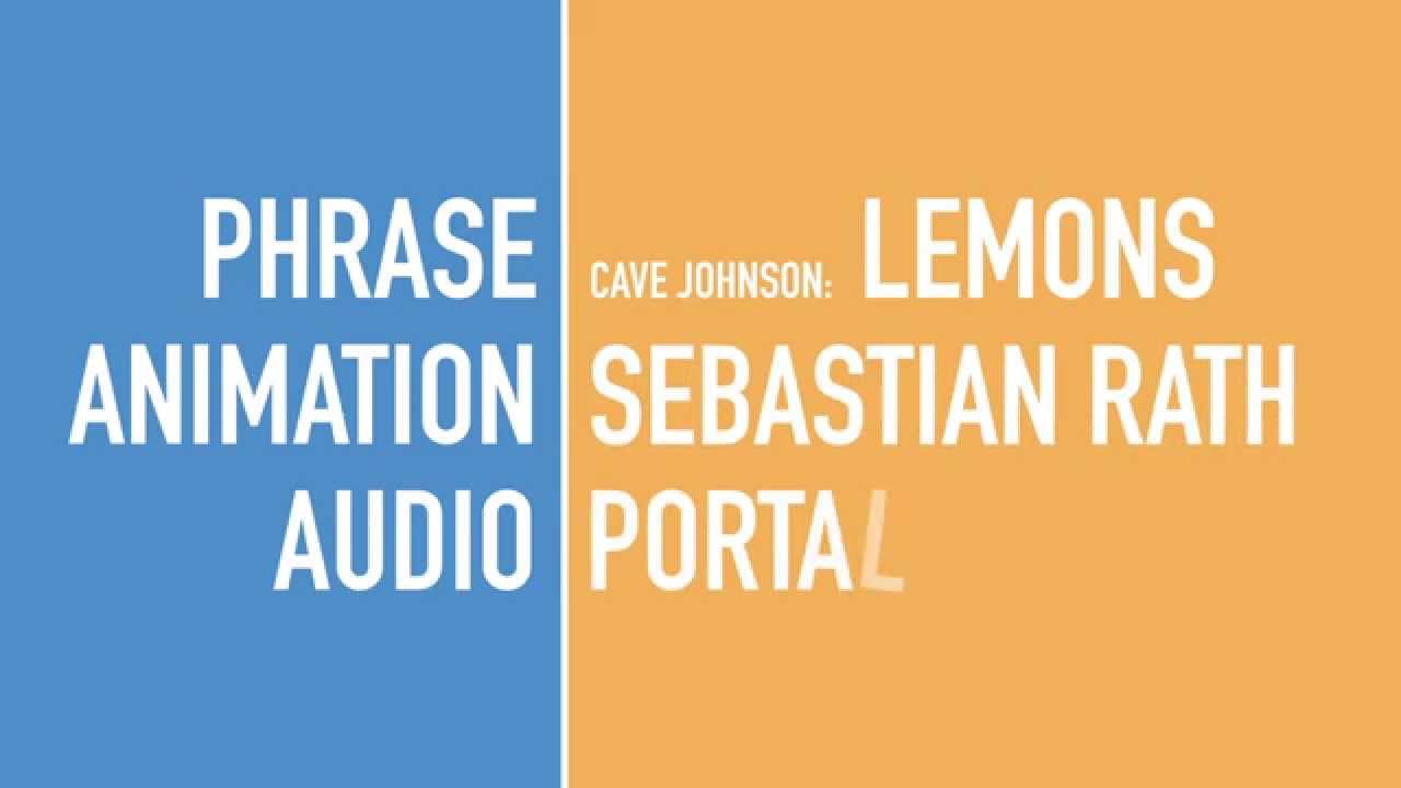 Kinect Typography - Cave Johnson: Lemons - YouTube
