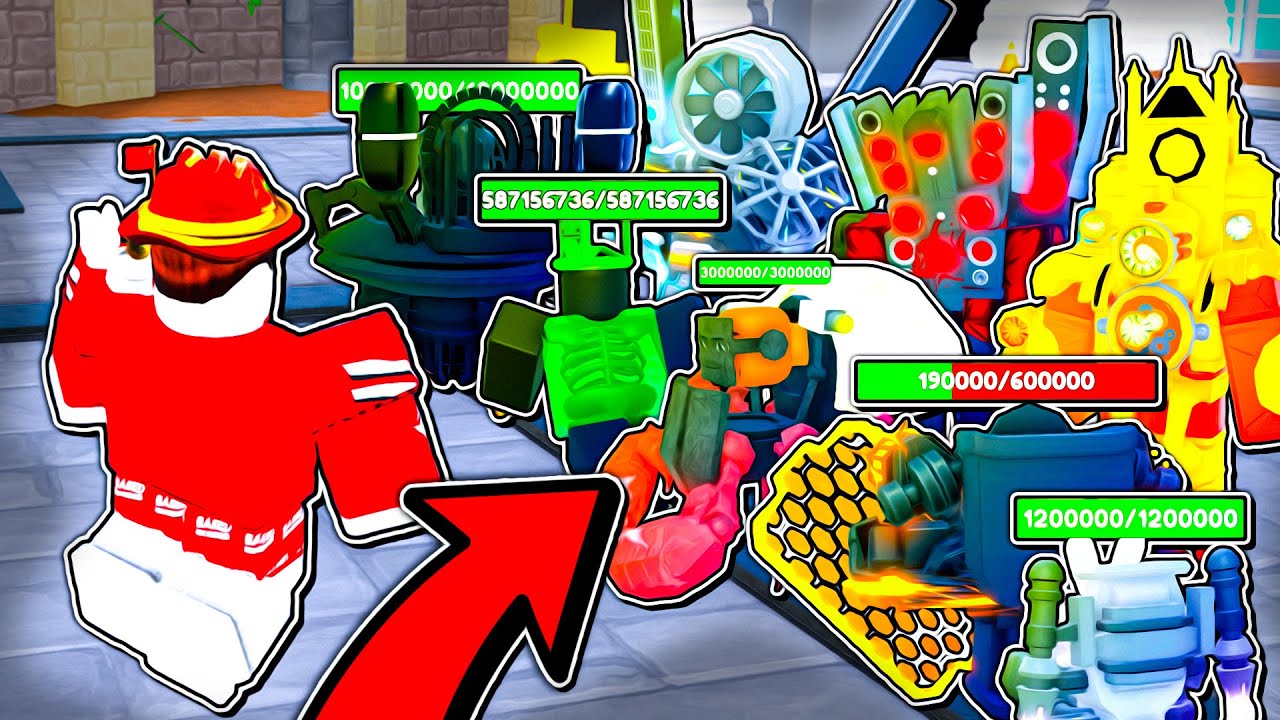 JEDER TITAN vs JEDEN BOSS In Toilet Tower Defense! - YouTube