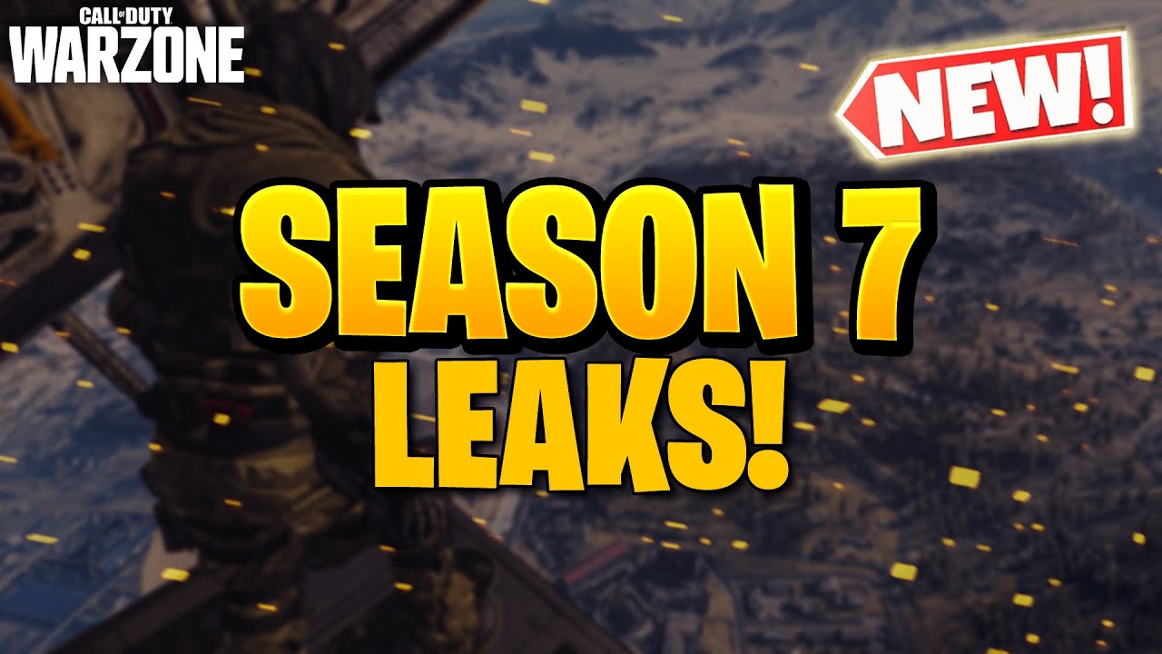 Warzone SEASON 7 LEAKS! NEW GUN, PROP HUNT GAME MODE & MORE! - YouTube