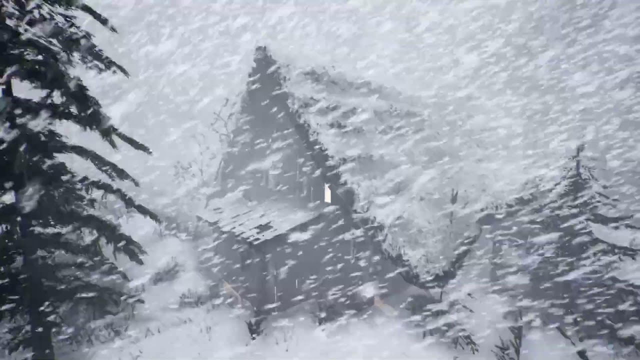 -71 EXTREME ARCTIC WINTER with EXTREME COLD and snowstorms for sleeping. SEVERE WINTER STORM ...