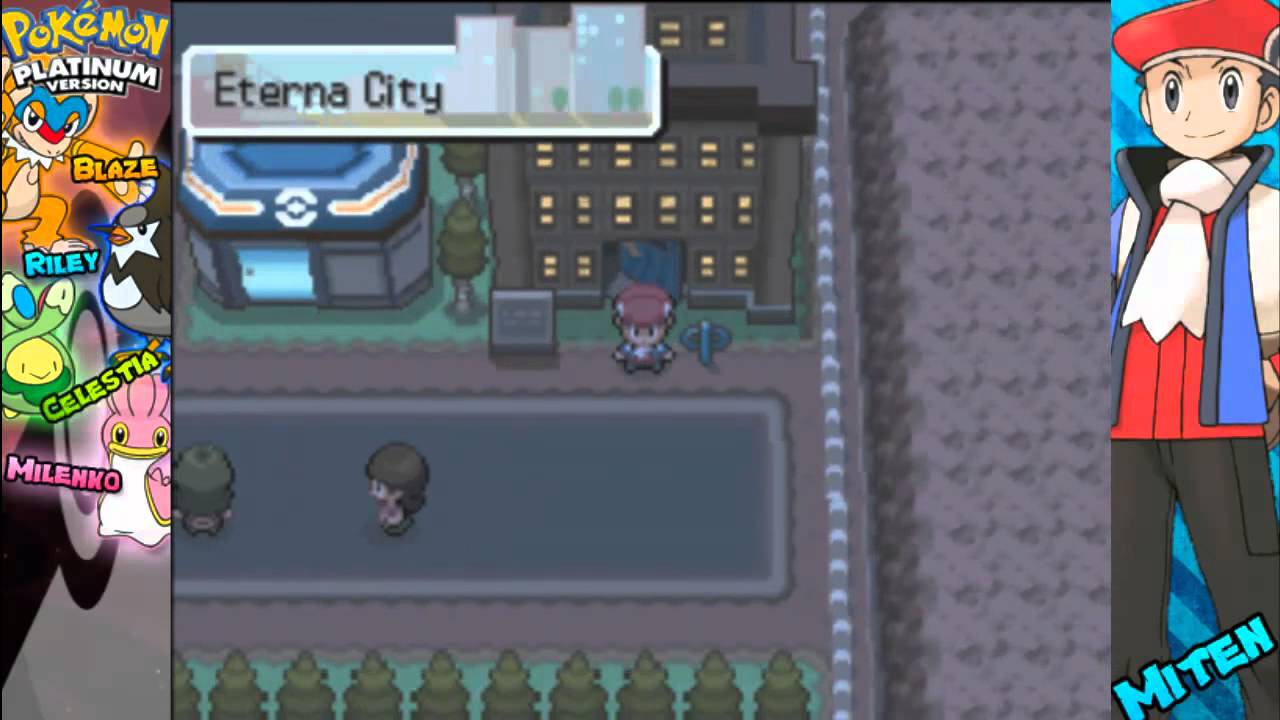 Let's Play Pokemon Platinum - Part 10 - Exploring Eterna City and the ...