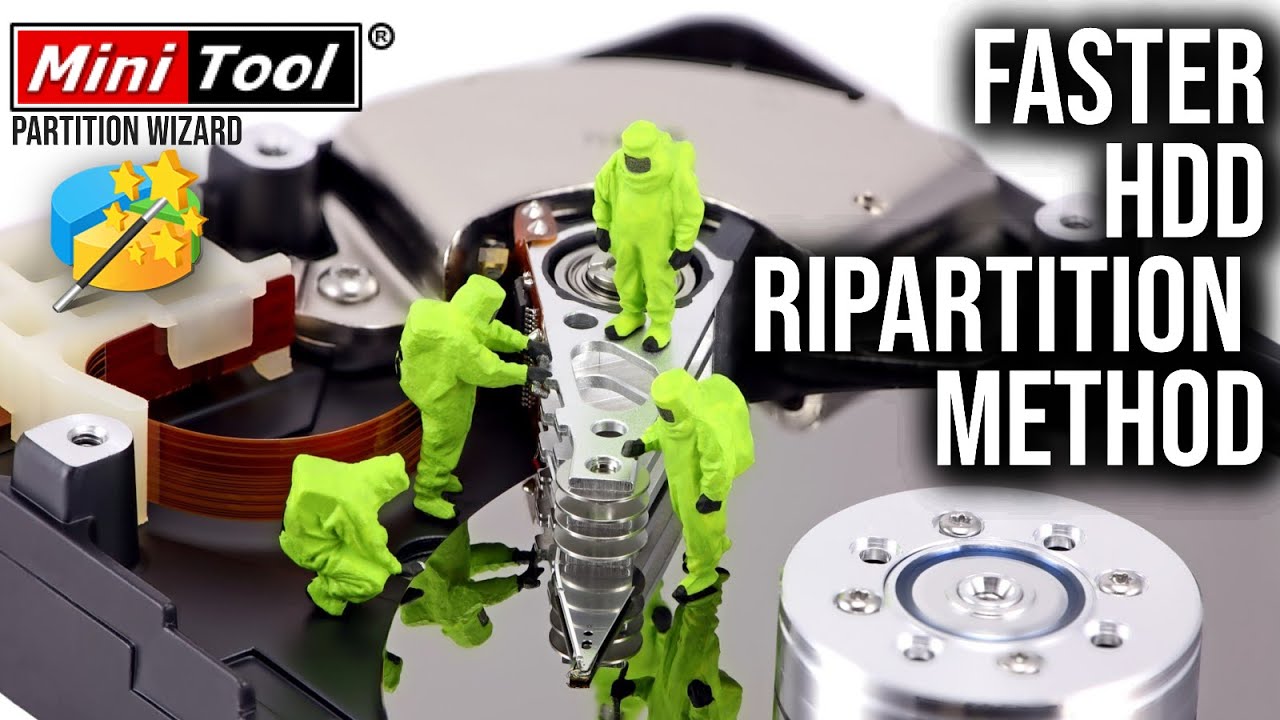 Faster HDD partition for better speeds with Minitool Partition Wizard ...