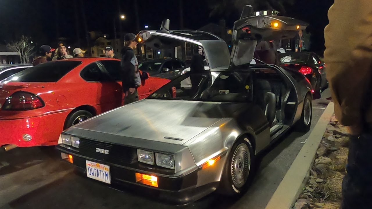 The time machine pulled up to the car meet ⏰⏰⏰ - YouTube