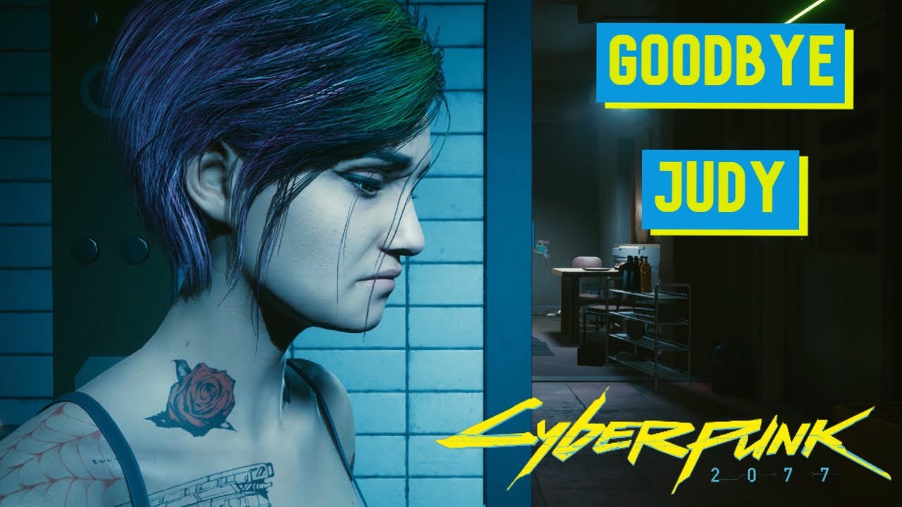 Cyberpunk 2077 | Judy's Goodbye - YouTube