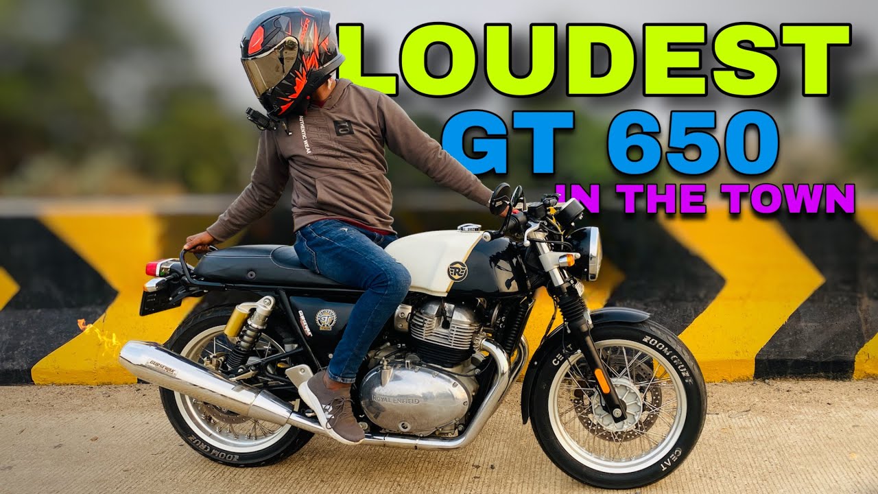 Loudest Gt 650 In the Town || Gt 650 With Gurusewak Exhaust - YouTube