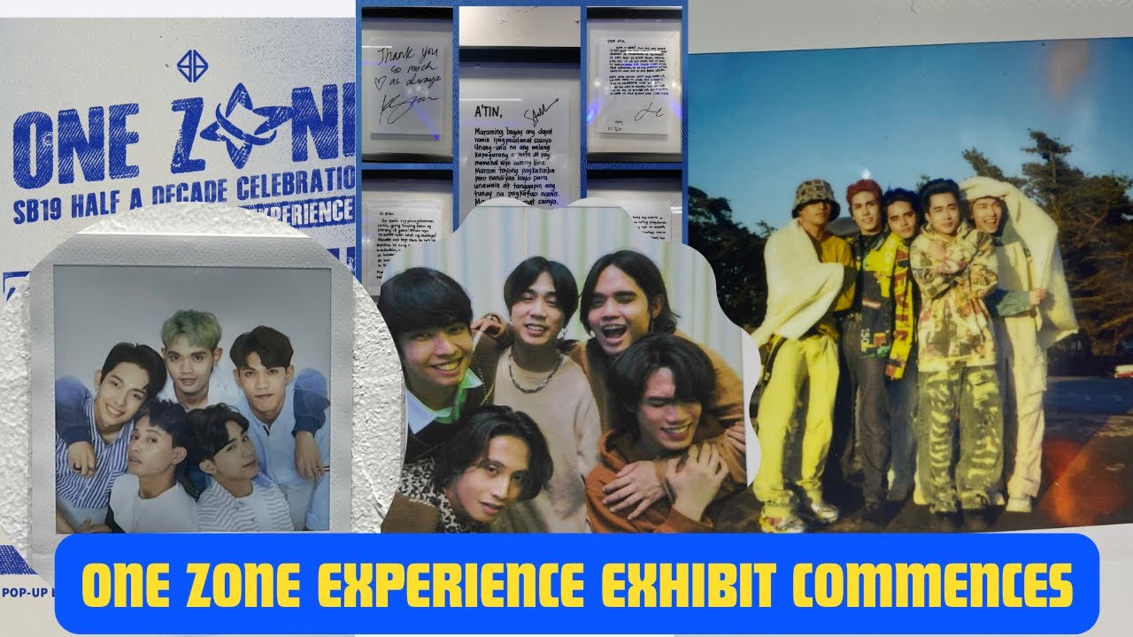 SB19 "ONE ZONE" - Half a Decade Celebration Experience Exhibit ...