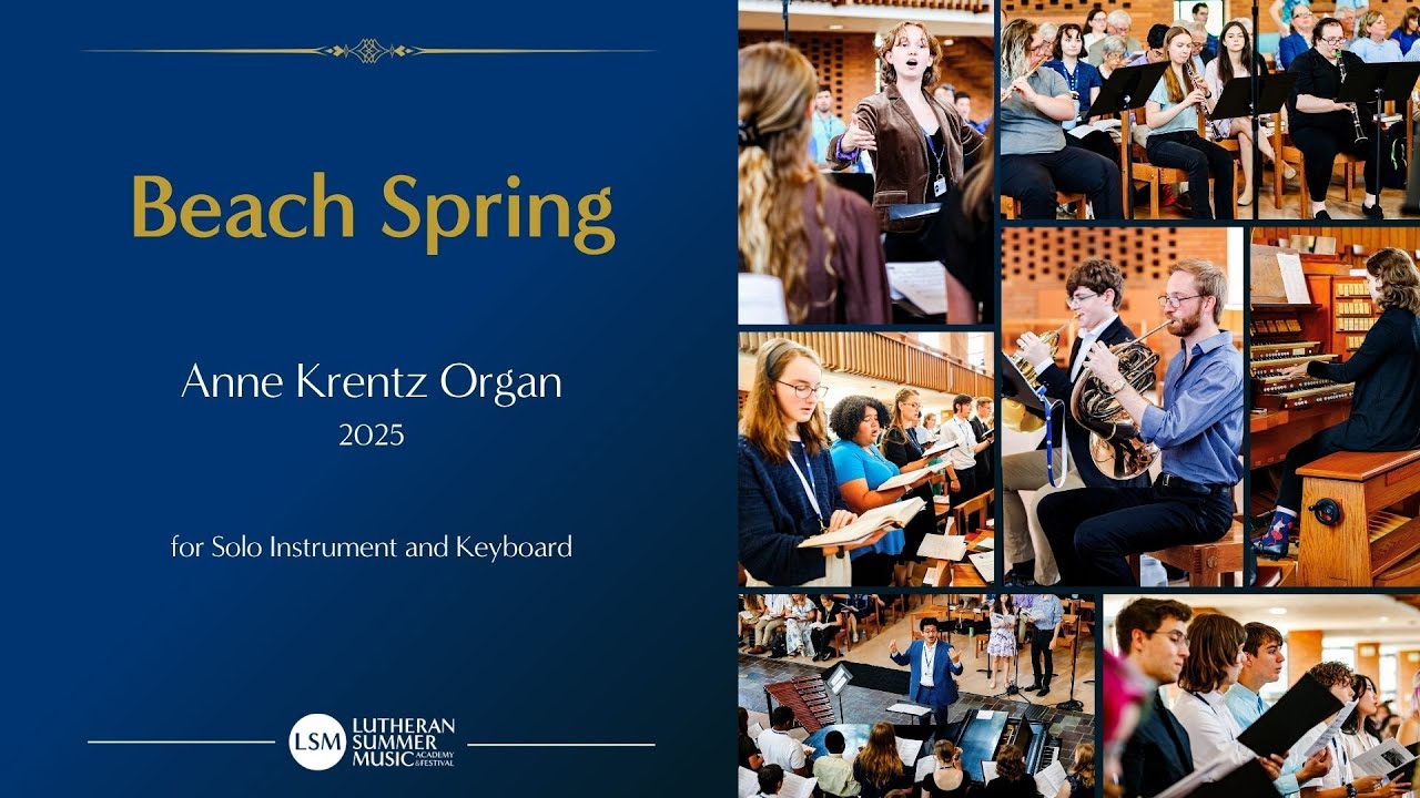 Beach Spring (Organ) | LSM 2025 - YouTube