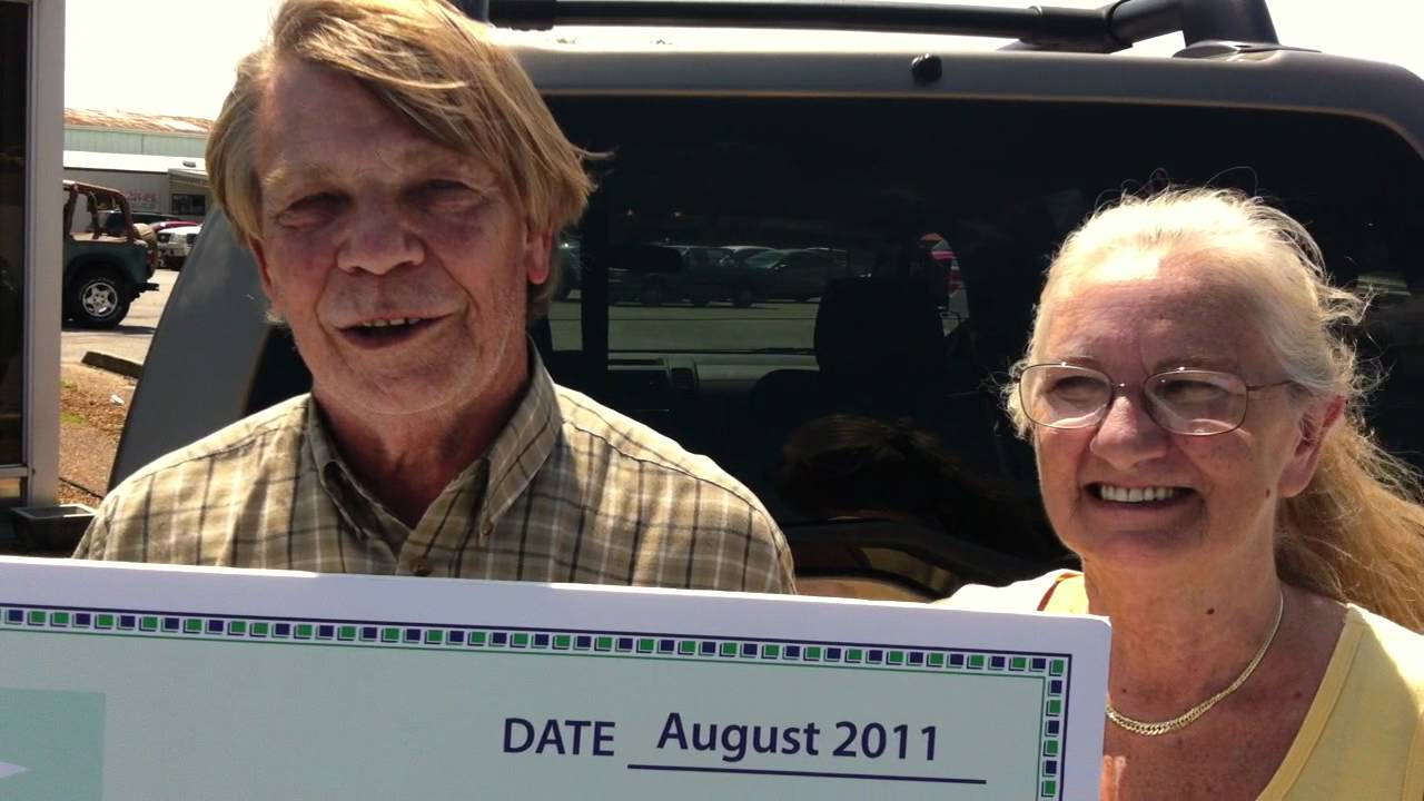 Lottery winners buy from Michael Brennon and Tammy Morrison at Miracle ...