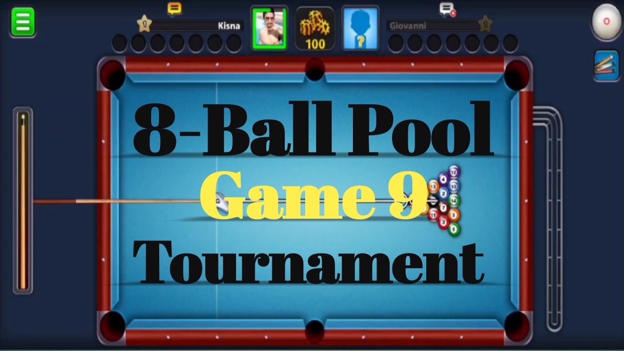 8-Ball Tournament Game 9 | 8-Ball Pool Games Video - YouTube