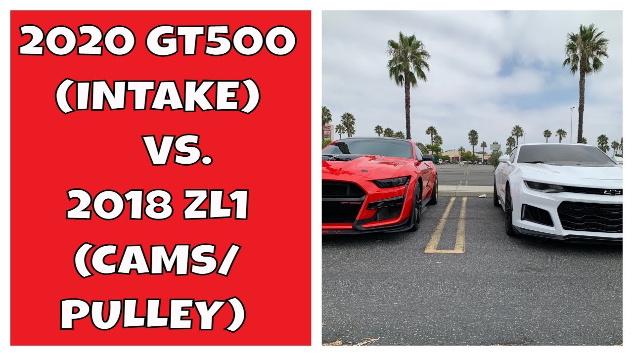 ROLL RACING MY GT500 VS. HEAVILY MODDED ZL1!! DID I MAKE HIM SELL IT ...